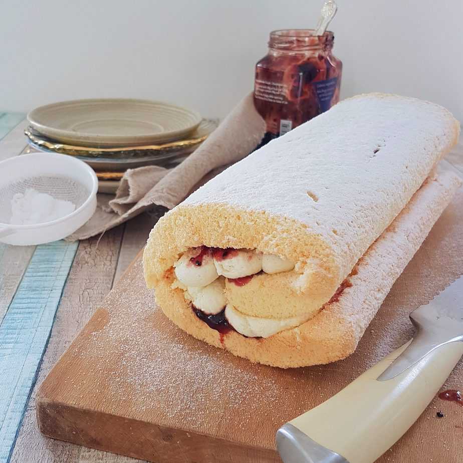 Swiss Roll - A light and airy sponge that's Gluten and Dairy Free