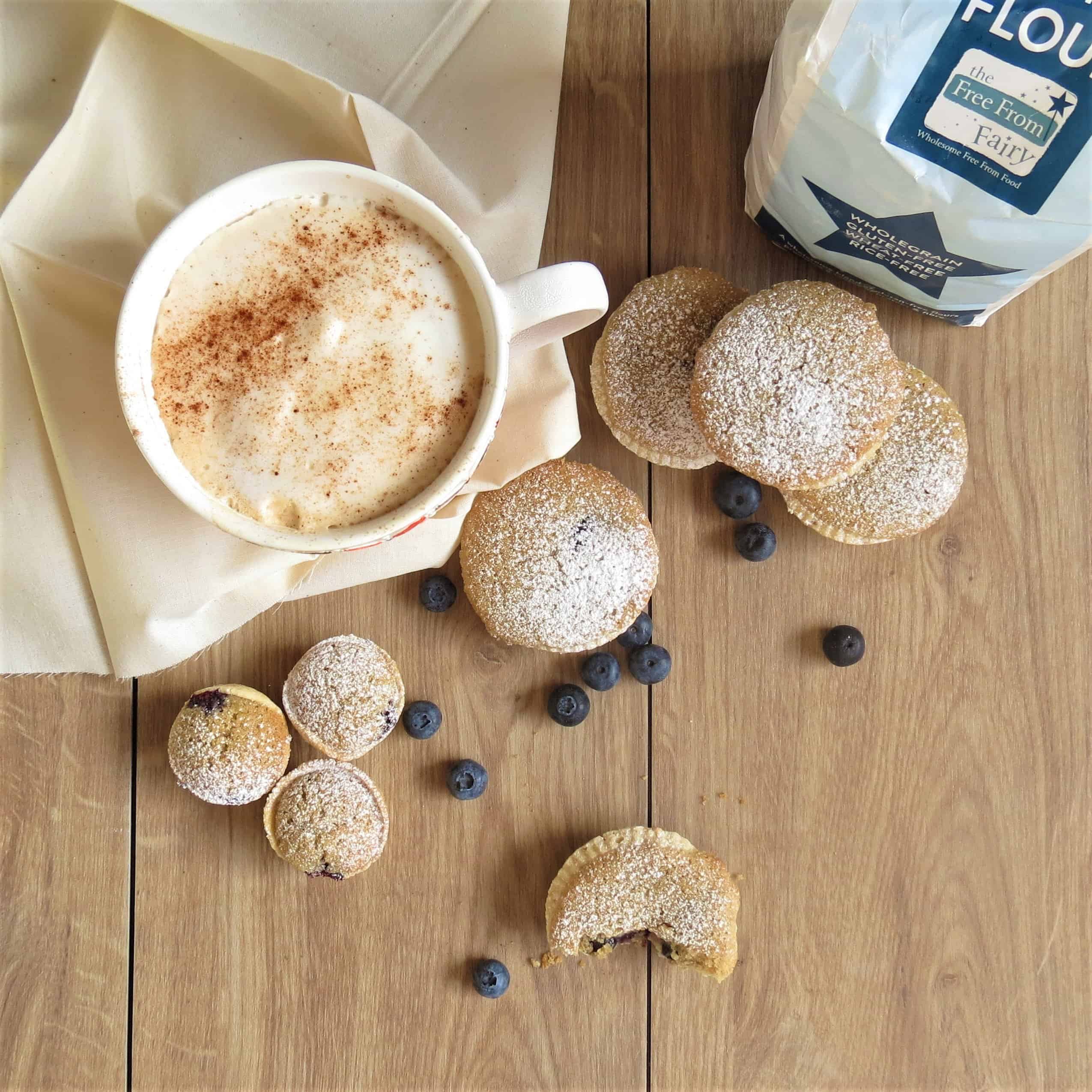 Gluten Free Blueberry Frangipane Tarts - Glutarama