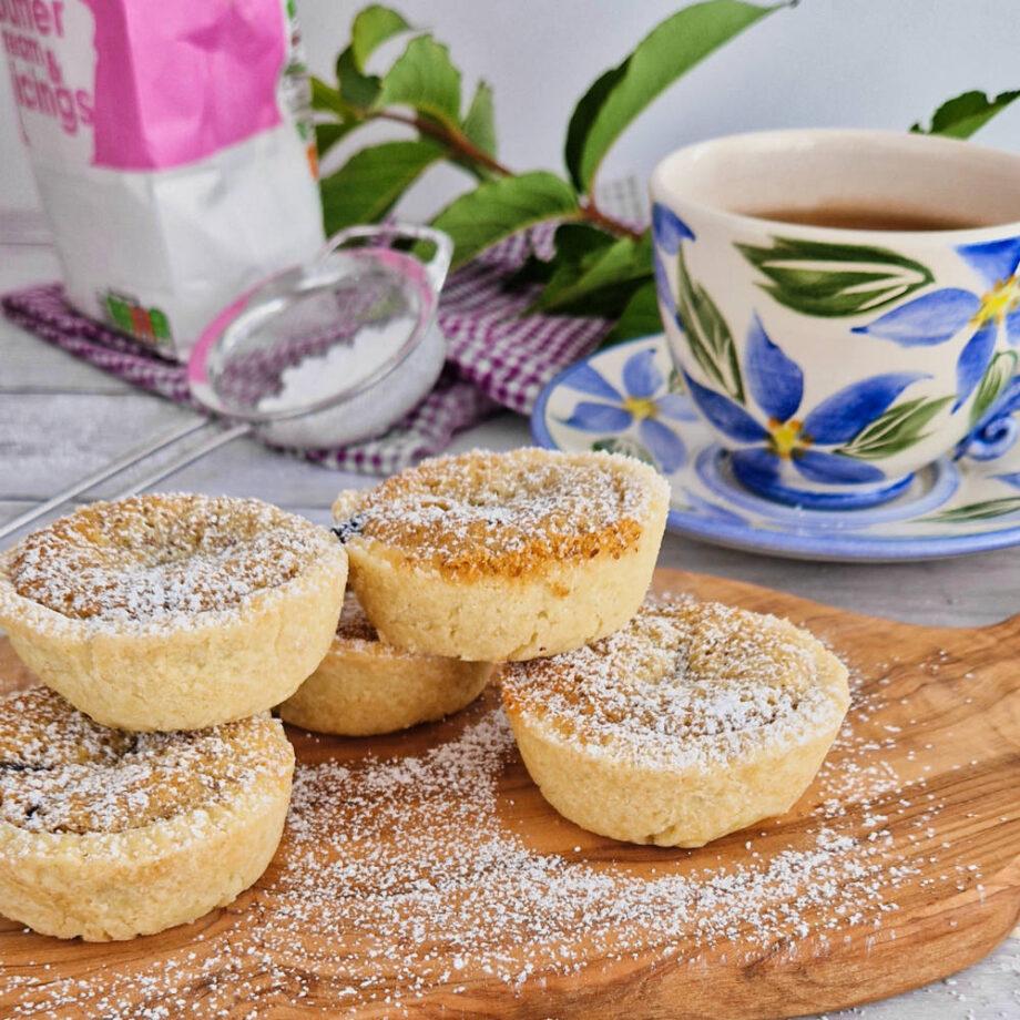 Gluten Free Blueberry Frangipane Tarts - Glutarama